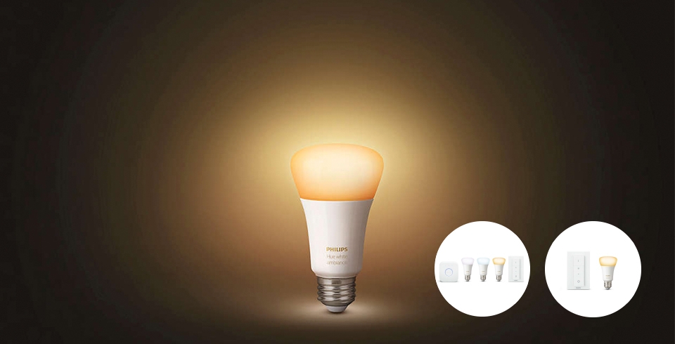 Philips Hue Lights White Ambiance lampor » Buzzador